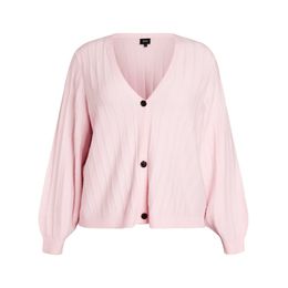 ZIZZI Strickjacke 'Cavista' Damen Gr&ouml;&szlig;e XL/XXL rosa