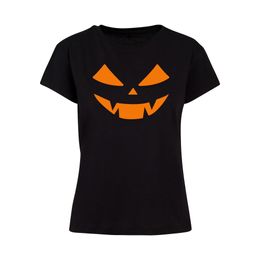 Absolute Cult Shirt 'Halloween - Pumpkin Face' Damen Gr&ouml;&szlig;e XL orange / schwarz