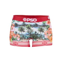 PSD Panty 'Hawaiian Luxe' Damen Gr&ouml;&szlig;e M hellblau / dunkelgr&uuml;n / rot / wei&szlig;