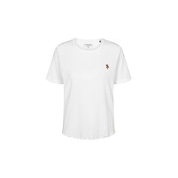 U.S. Polo Assn. T-Shirt 'UWMaja' Damen Gr&ouml;&szlig;e M wei&szlig;