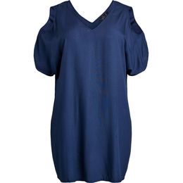 Swim By Zizzi Strandkleid 'SLOW' Damen Gr&ouml;&szlig;e 54/56 blau