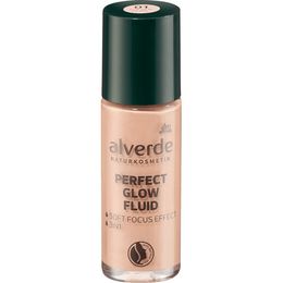 alverde Highlighter Perfect Glow Fluid 01 Golden Pearl