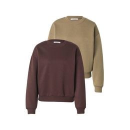 ABOUT YOU Sweatshirt 'Ina' female Brown, Green size 42