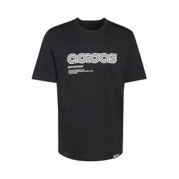 adidas Sportswear Performance Shirt 'LINEAR' male Black size XL