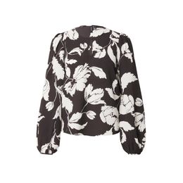 V&eacute;ro Moda Vero Moda Bluse 'VMMACHA' Damen Gr&ouml;&szlig;e S schwarz / wei&szlig;
