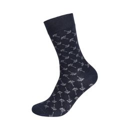 JOOP! Socken Damen Gr&ouml;&szlig;e 43/46 navy / hellgrau