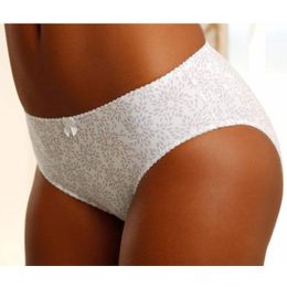 Nuance by Lascana Damen Slip, wei&szlig;-taupe, Gr&ouml;&szlig;e 36/38