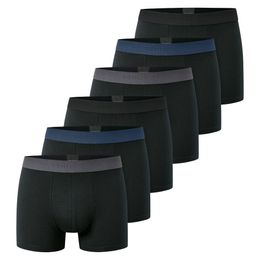 Schiesser Boxershorts Herren Gr&ouml;&szlig;e XL schwarz