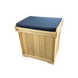 Promadino Gartenbox 'Patrick' mit Sitzkissen 56 x 43 x 56 cm
