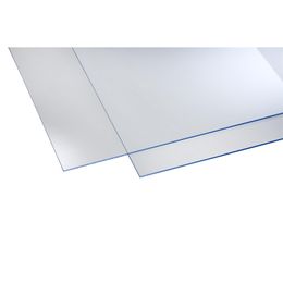 Gutta Polystyrolplatte klar 125 x 50 x 0,4 cm