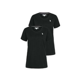 U.S. Polo Assn. T-Shirt 'UWAmy' Damen Gr&ouml;&szlig;e XL schwarz