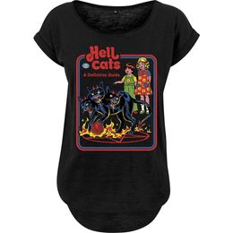Steven Rhodes Hell Cats T-Shirt schwarz in 4XL POF - BY036