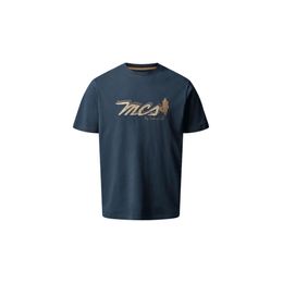 MCS T-Shirt 'MCJason' Herren Gr&ouml;&szlig;e M beige / saphir
