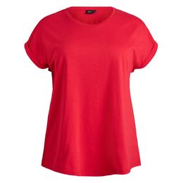 ZIZZI T-shirt 'MKatja' Damen Gr&ouml;&szlig;e XXXL/4XL rot