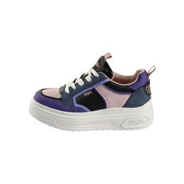Buffalo Sneaker 'Vectra' Damen Gr&ouml;&szlig;e 37 navy / lila / puder / schwarz