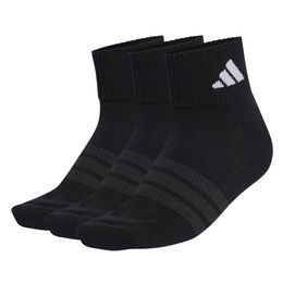 adidas Performance Sportsocken 'Ess' Damen Gr&ouml;&szlig;e 46/48 schwarz / wei&szlig;