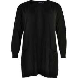 SANDGAARD Knit Cardigan 'Helsinki' female size XXXL Black