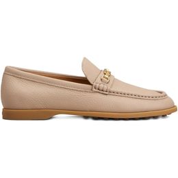 Tod's Tod's Loafer - Flat Shoes Powder - Gr. 37 (EU) - in Gold - f&uuml;r Damen