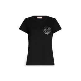 Liu Jo Shirt Damen Gr&ouml;&szlig;e S schwarz / transparent