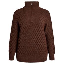 ZIZZI Pullover 'Leonora' Damen Gr&ouml;&szlig;e 7XL/8XL schoko