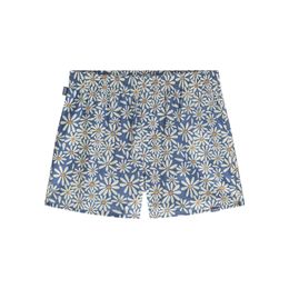 Pockies Boxershorts Herren Gr&ouml;&szlig;e M blau / gelb / wei&szlig;