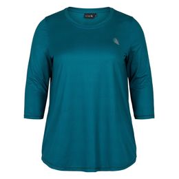 Active By Zizzi Funktionsshirt Damen Gr&ouml;&szlig;e 9XL/10XL smaragd
