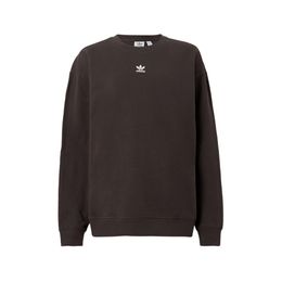 adidas originals Sweatshirt 'Essentials' Damen Gr&ouml;&szlig;e S dunkelbraun / wei&szlig;