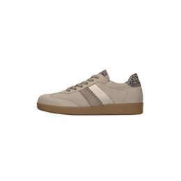 Gabor Sneaker Damen Gr&ouml;&szlig;e 41.5/42 dunkelbeige / brokat / gold / schwarz