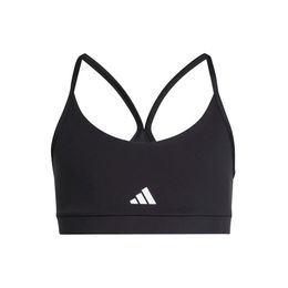 adidas Sportswear Sport-BH 'Essentials' M&auml;dchen Gr&ouml;&szlig;e 140 schwarz / wei&szlig;