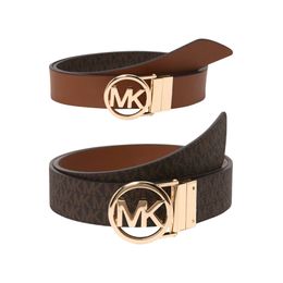 Michael Michael Kors G&uuml;rtel Damen Gr&ouml;&szlig;e 75 cognac / dunkelbraun