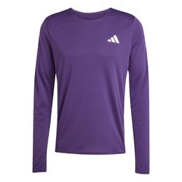 adidas Performance Funktionsshirt 'Adizero' Herren Gr&ouml;&szlig;e XXL lila / wei&szlig;