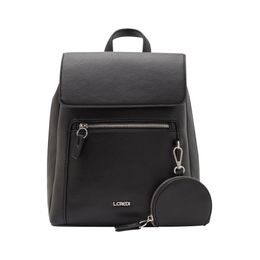 L.Credi Rucksack 'Ninina' Damen Gr&ouml;&szlig;e One Size schwarz / silber