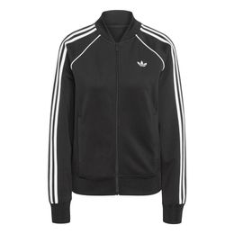 adidas originals Sweatjacke 'Classic' Damen Gr&ouml;&szlig;e XL/XXL schwarz / wei&szlig;