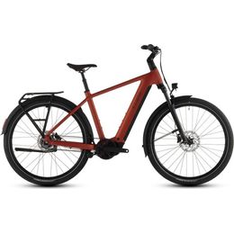 Cube Touring Hybrid Comfort SLX 800 Wh E-Bike Diamant 28" chilli'n'chrome 50 cm | Dienstrad-Leasing m&ouml;glich