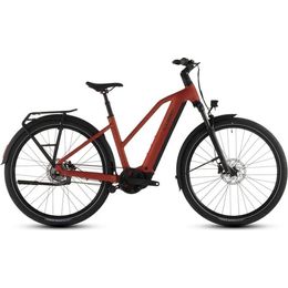 Cube Touring Hybrid Comfort SLX 800 Wh E-Bike Trapeze 28" chilli'n'chrome 46 cm | Dienstrad-Leasing m&ouml;glich