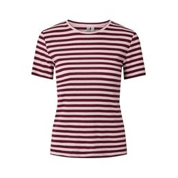 Pieces T-Shirt 'PCRuka' Damen Gr&ouml;&szlig;e M rosa / bordeaux