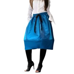 Iunique Rock 'Taffeta Balloon Skirt' Damen Gr&ouml;&szlig;e 34/44 blau