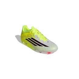 adidas Performance Fu&szlig;ballschuh 'F50 LEAGUE' Herren Gr&ouml;&szlig;e 38.5/39 neongelb / silbergrau / kirschrot / schwarz