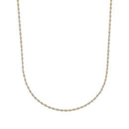 Amor Damen Collierkettchen, Gelbgold 585, L: 45 B: 2,1mmgelbgoldfarben, Gelbgold 585, B:2,1mm, Halsketten, Made in Germany