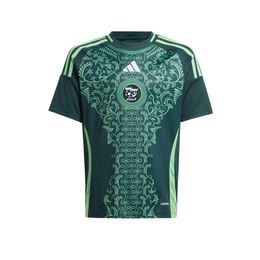 adidas Performance Funktionsshirt 'Algeria 24' Jungen Gr&ouml;&szlig;e 140 hellgr&uuml;n / dunkelgr&uuml;n / wei&szlig;