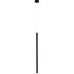 NOVA LUCE LED-H&auml;ngeleuchte "TRIMLE", 1, &Oslash; 2,5cm H: 70cm, 1 Stk., schwarz, Leuchten
