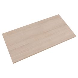 Einlegetischplatte ACTONA GROUPwei&szlig; pigmentiert eiche, MDF, Ansatztischplatten, "Linley Ausziehplatte", Eichenfurnier ge&ouml;lt, 2er-Set, B: 50 cm
