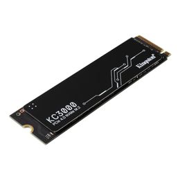 Kingston interne SSD "512G KC3000 M.2 2280 NVMe SSD", B:13cm H:1cm T:18cmohne farbbezeichnung, Festplatten
