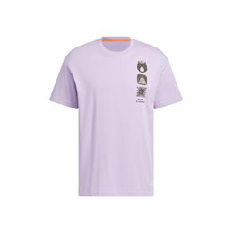 adidas terrex Funktionsshirt Herren Gr&ouml;&szlig;e L pastelllila