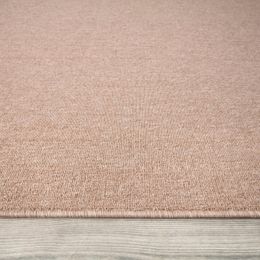 Teppich Paco Home, B:80cm H:8mm L:150cm, beige, Polypropylen (PP), Wohnzimmer, Teppiche, "Barcelona 610", Kurzflor, meliert, strapazierf&auml;hige