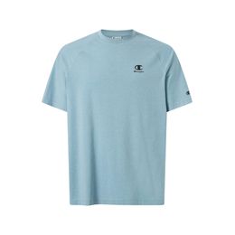 Champion Authentic Athletic Apparel T-Shirt Herren Gr&ouml;&szlig;e M taubenblau / schwarz