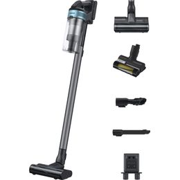 Samsung Akku-Handstaubsauger "VS20B75BGR1/WD, Jet 75E PetPRO", B:25cm H:113cm T:21,5cm, silber, Akkusauger, 550 W, beutellos, Ersatzakku separat
