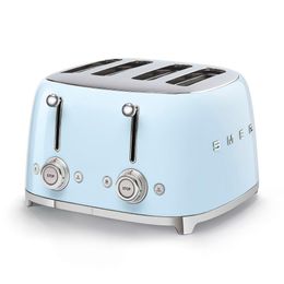 Smeg Toaster "TSF03PBEU", B:33cm H:20cm T:30cm, blau, Toaster