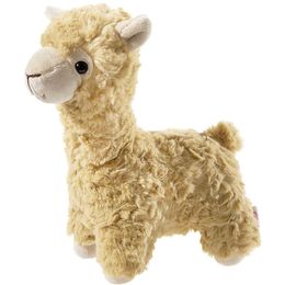 Heunec Kinder Kuscheltier "KUMA, Lama - Karin, 30 cm", beige, Polyester, L:35cm, Pl&uuml;schfiguren, Made in Germany