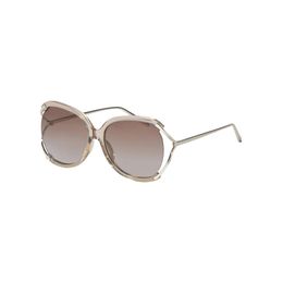 Pilgrim Sonnenbrille 'Hella' Damen Gr&ouml;&szlig;e One Size braun / gold